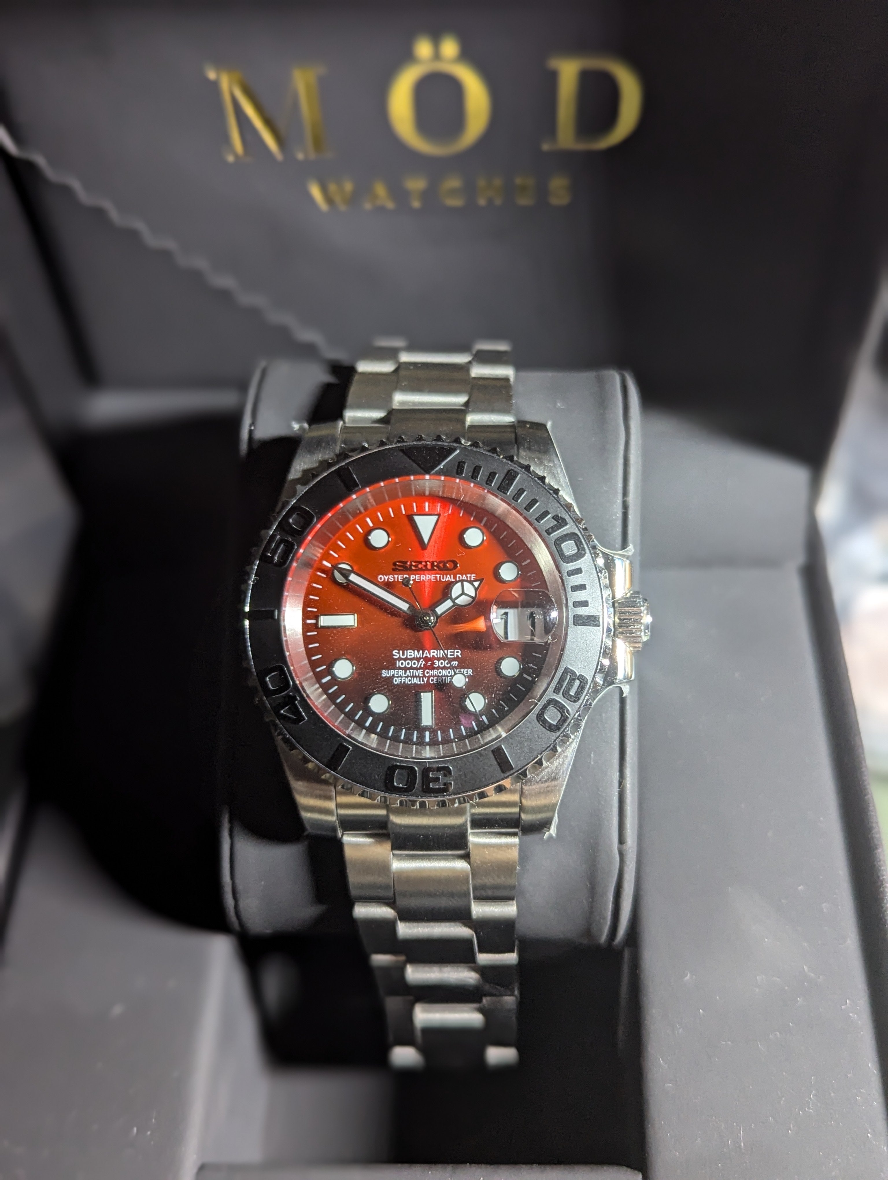 SEIKO-LEX RED OCTOBER SUB – MOD WATCHES